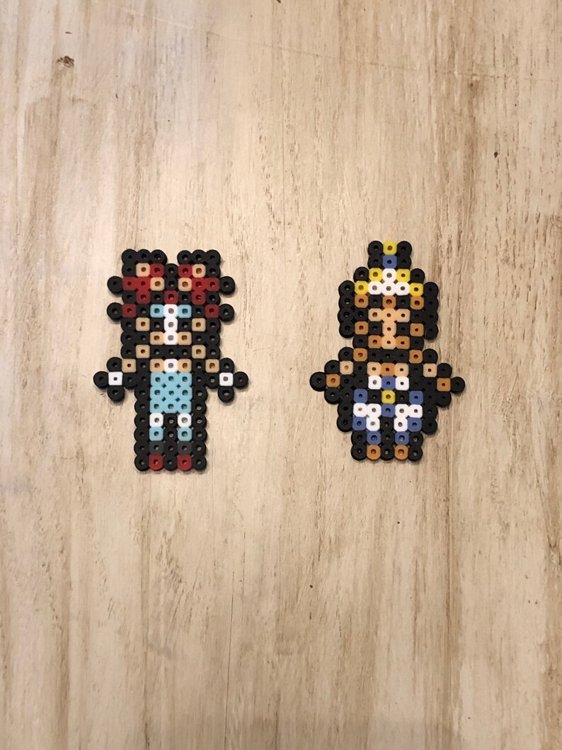 Chrono Trigger Magnets World Map Sprites Perler Bead - Etsy