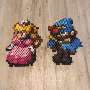 Super Mario RPG Perler Art | Mario | Bowser | Princess Peach | Geno ...