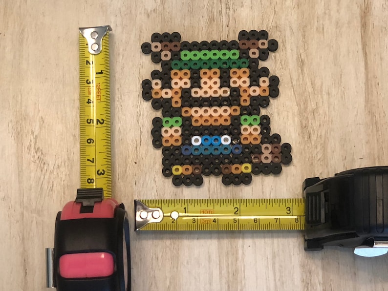 Super Mario Bros 3 Mini Luigi Keychains Magnets Racoon - Etsy