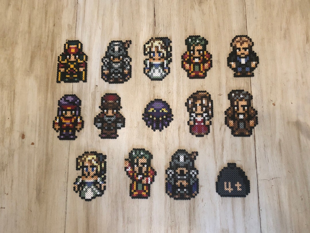 Final Fantasy VI Opera Scene Character Magnets Maria Draco Price Ralse ...