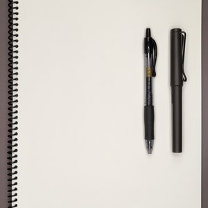 Blank Sketchbook - the Void - Fountain Pen Friendly for Drawing ...