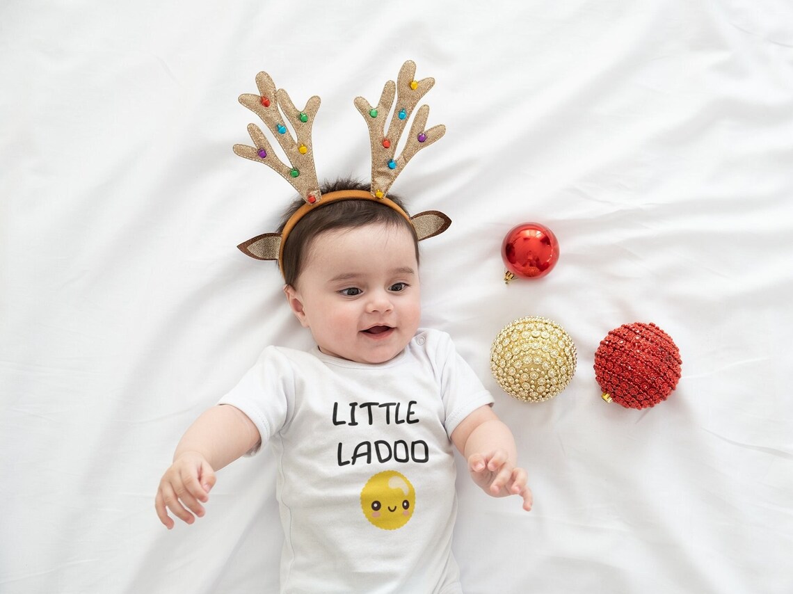 Little Ladoo Bodysuit Sweet Little Ladoo Baby Suit Desi - Etsy