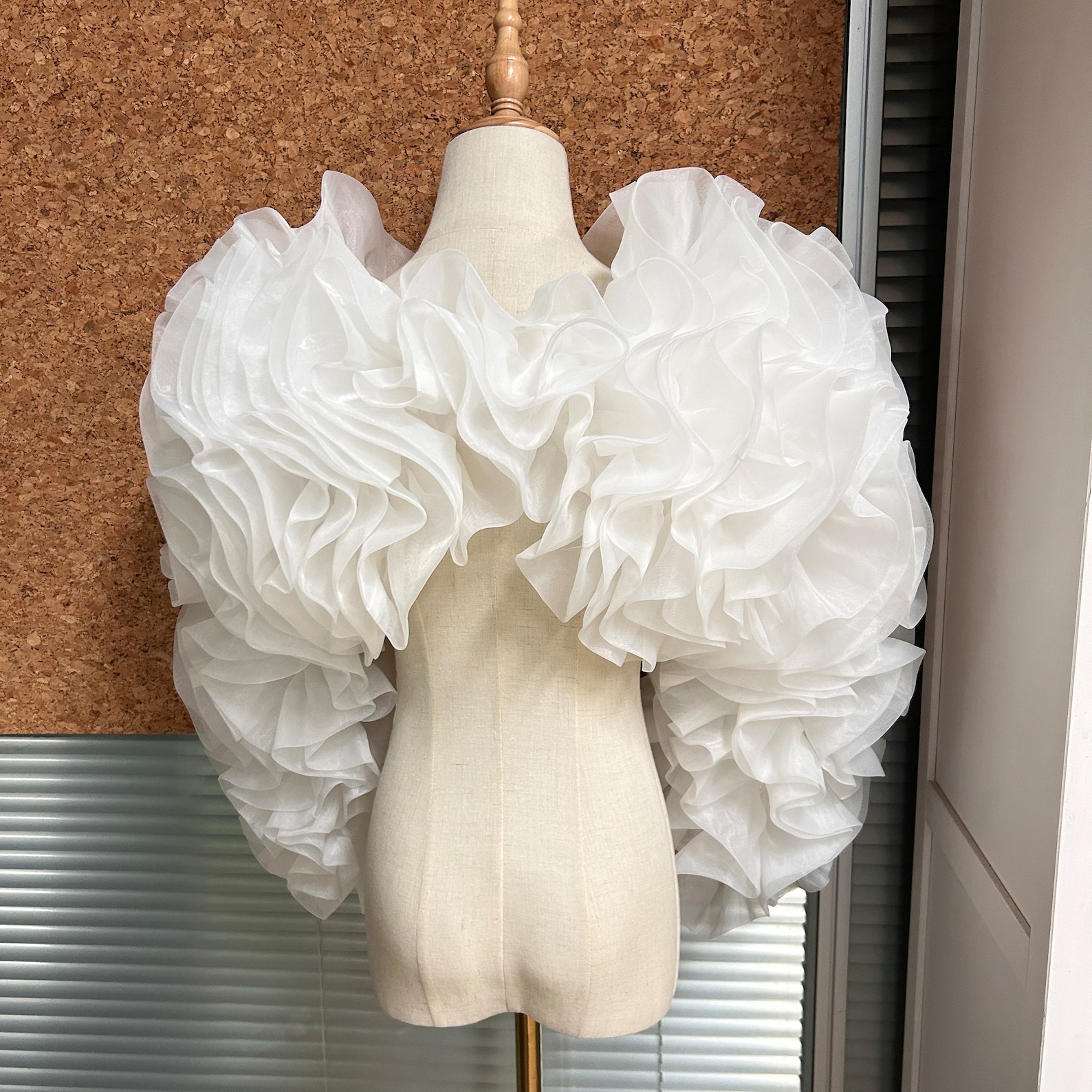 Mesh Tulle Cover Up/elegant Rose Organza Shawl/organza Shrug/custom Any ...