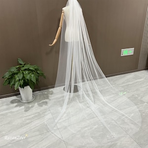 Add Custom Embroidery on Veil, Veil With Bride and Groom Letters ...