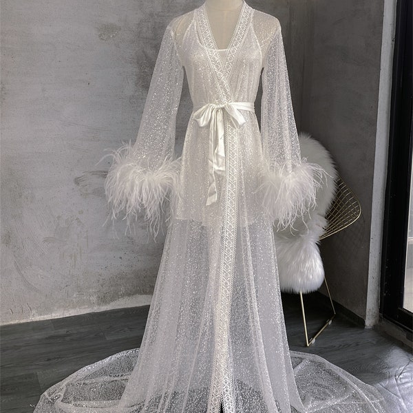 Bridal Maxi Robe - Etsy