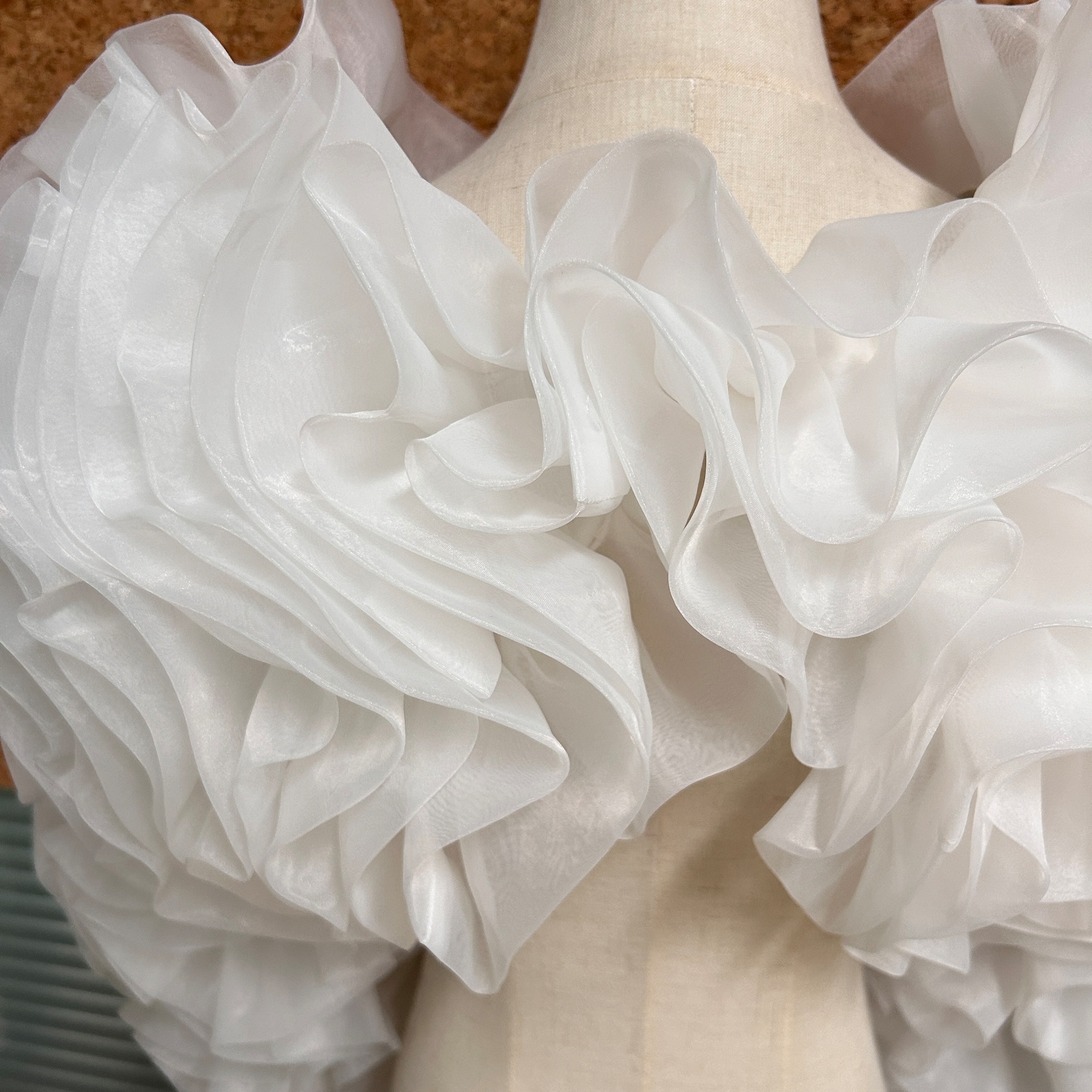 Mesh Tulle Cover Up/elegant Rose Organza Shawl/organza Shrug/custom Any ...