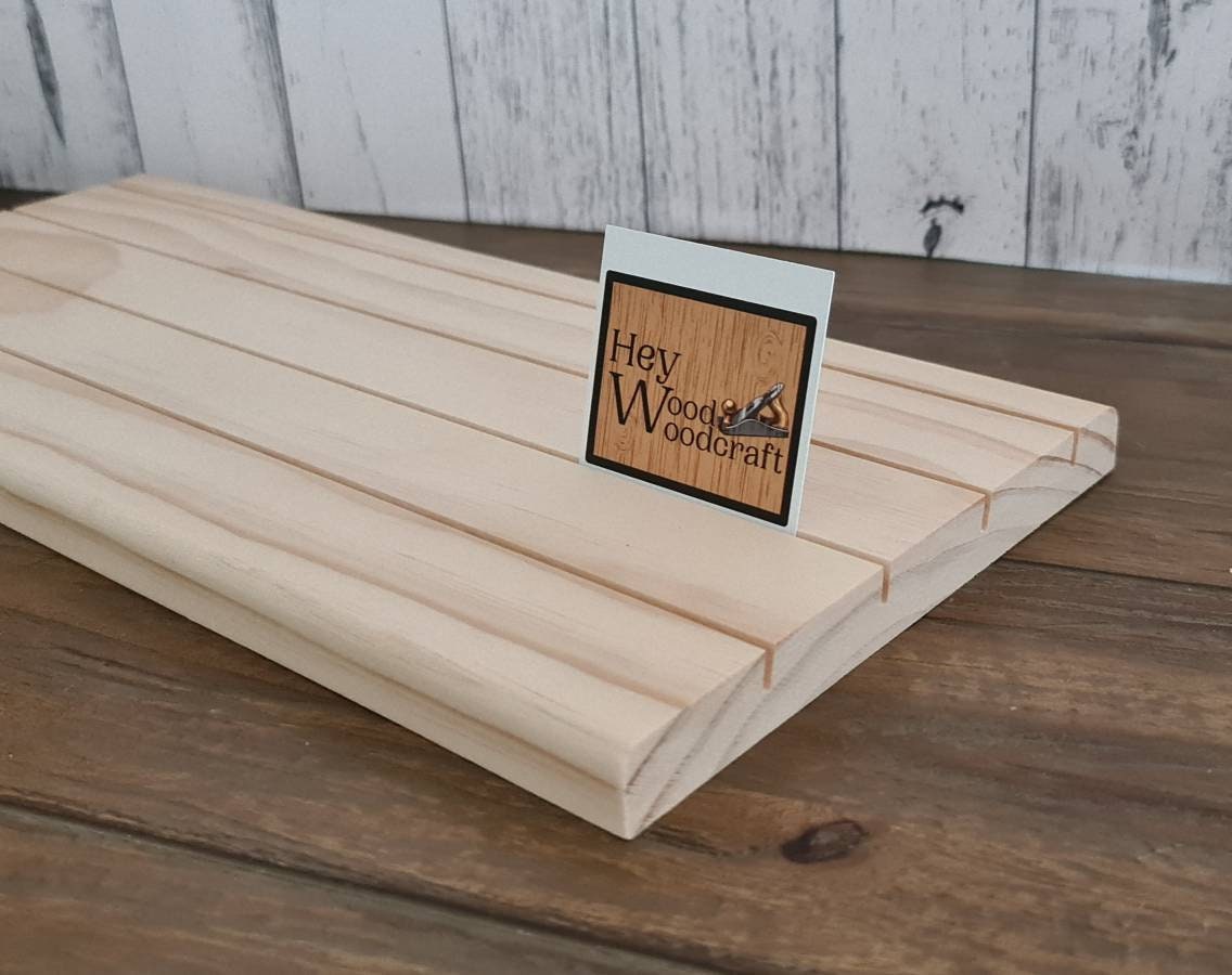 Earring Card Stand / Slotted Display Board Solid Pine | Etsy Australia
