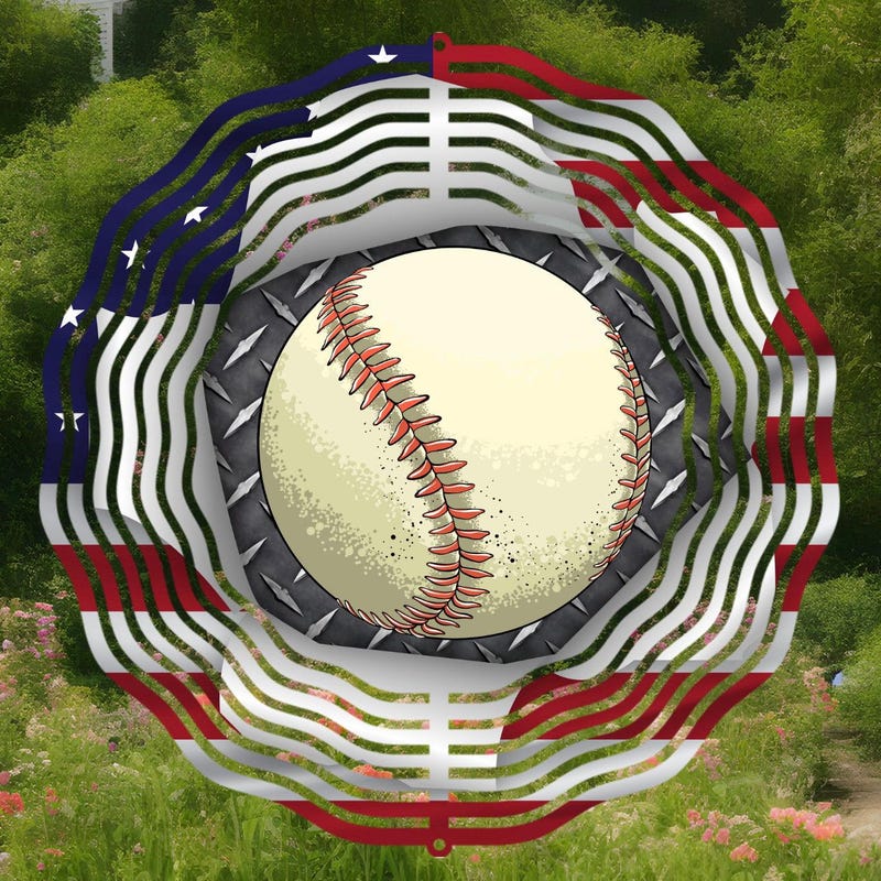 Baseball Garden Flag - Etsy