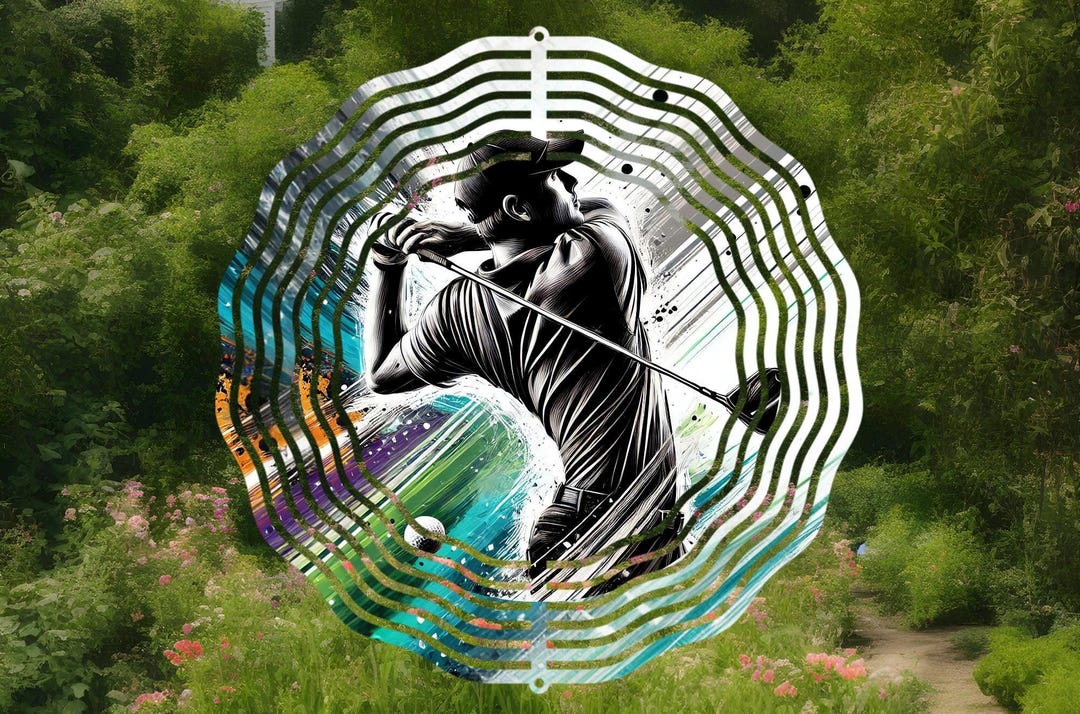 Golf Spinner,golf Player,golf Gift,golf Decor,golf Gift for Home,garden ...