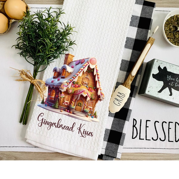 Gingerbread Towel - Etsy