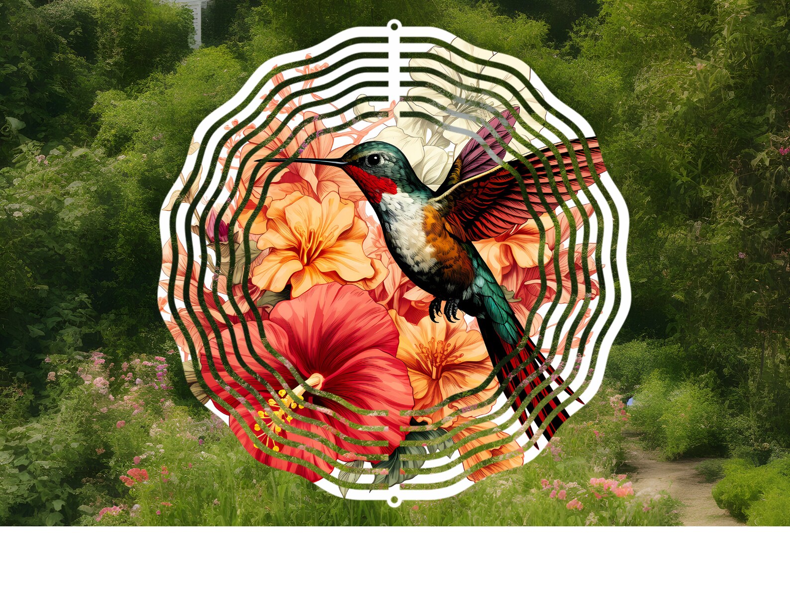 Hummingbird Wind Spinner,hummingbird Spinner,garden Spinner,garden ...