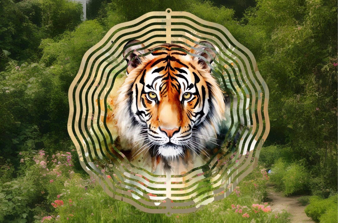 Tiger Spinner,tiger Gifts,tiger Decor,tiger Design,tiger Home Decor ...