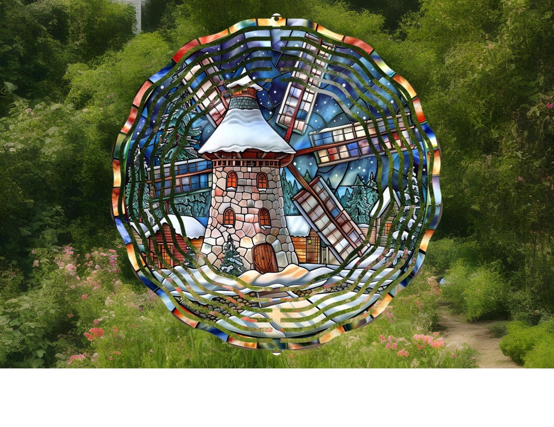 Windmill Wind Spinner,windmill Spinner,garden Spinner,windmill Decor ...