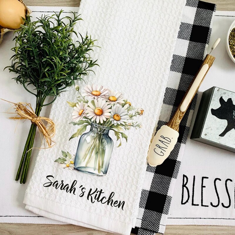 Daisy Kitchen Decor - Etsy