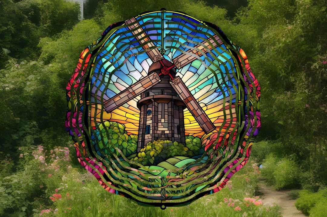Windmill Spinner,dutch Windmill,windmill Decor,windmill Garden,garden ...