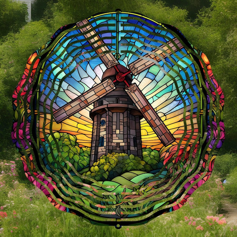 Windmill Decor - Etsy