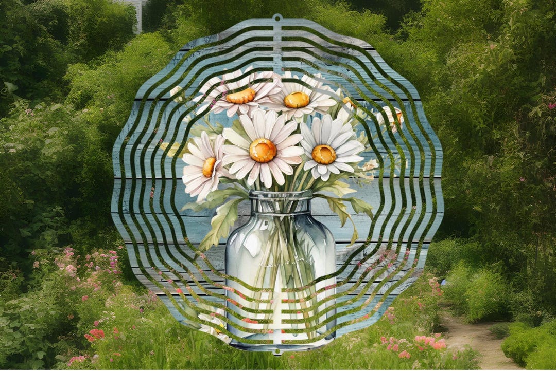 Daisy Spinner,daisy Flower,daisy Decor,daisy Gift,farmhouse Decor ...