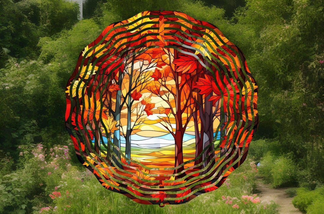 Maple Leaves Spinner,fall Spinner,fall Home Decor,leaves Decor,fall ...