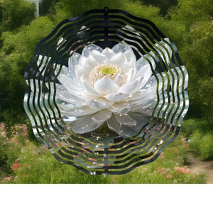 Lotus Wind Spinner,flower Spinner,garden Spinner,garden Decoration ...