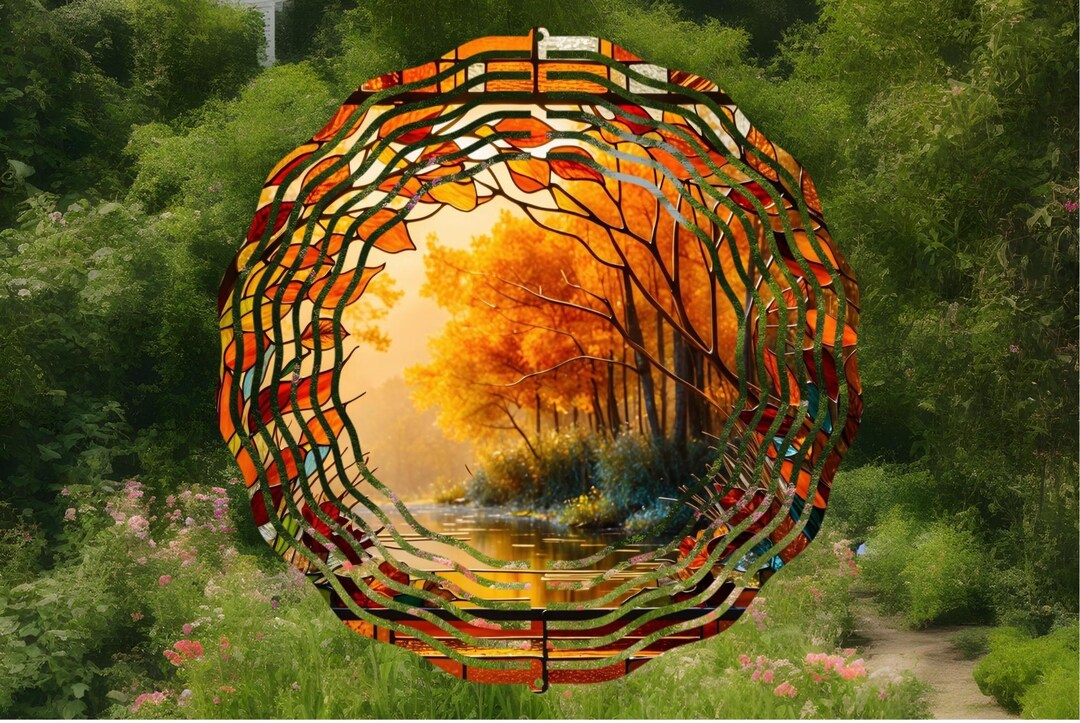 Fall Pumpkin Spinner: Country Home & Garden Decor - Etsy