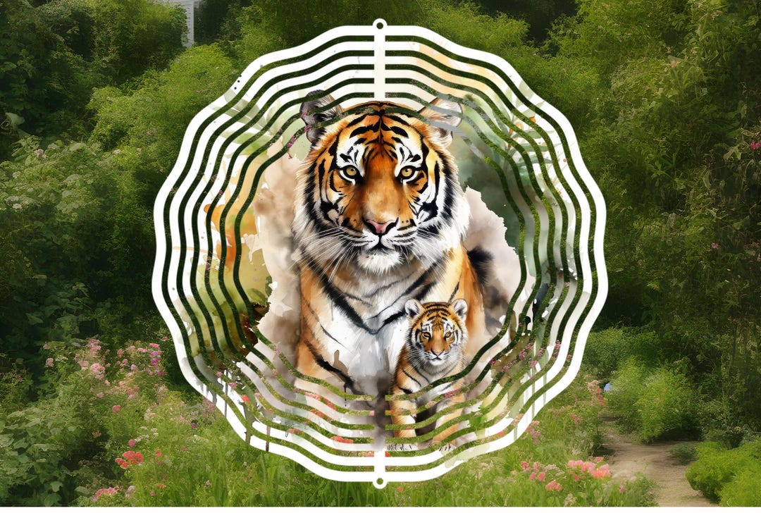 Tiger Spinner,tiger Gifts,tiger Decor,tiger Design,tiger Home Decor ...