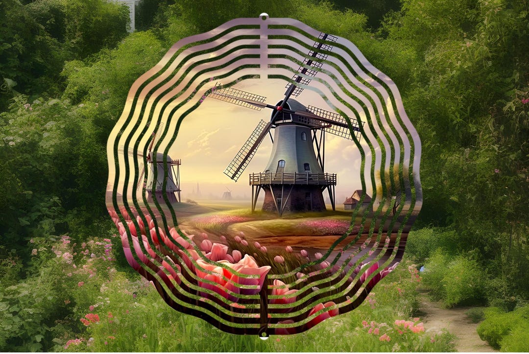 Windmill Spinner,dutch Windmill,windmill Decor,windmill Gift,home Decor ...