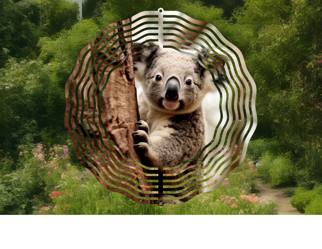 Koala Bear Spinner,koala Wind Spinner,garden Spinner,koala Gift,garden ...