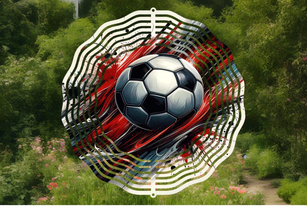 Soccer Spinner,soccer Ball,soccer Decor,soccer Gift,soccer Design ...