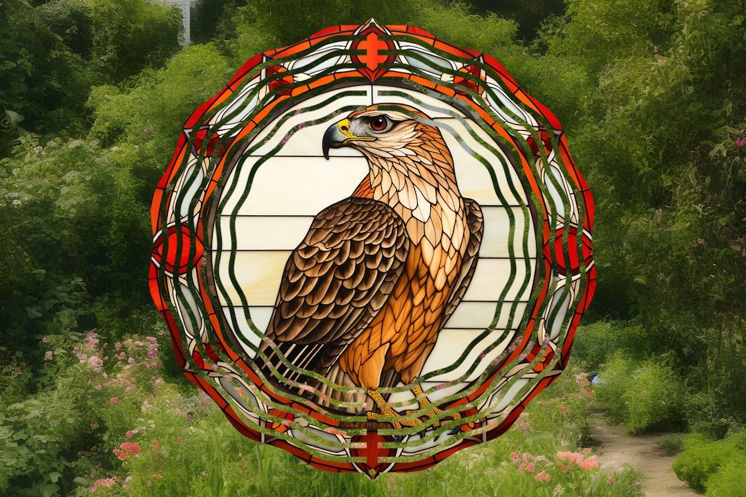 Hawk Decor,red Tailed Hawk,hawk Home Decor,hawk Design,hawk Gift ...