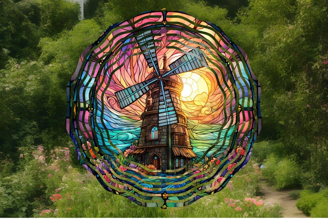 Windmill Spinner,dutch Windmill,windmill Decor,windmill Garden,garden ...
