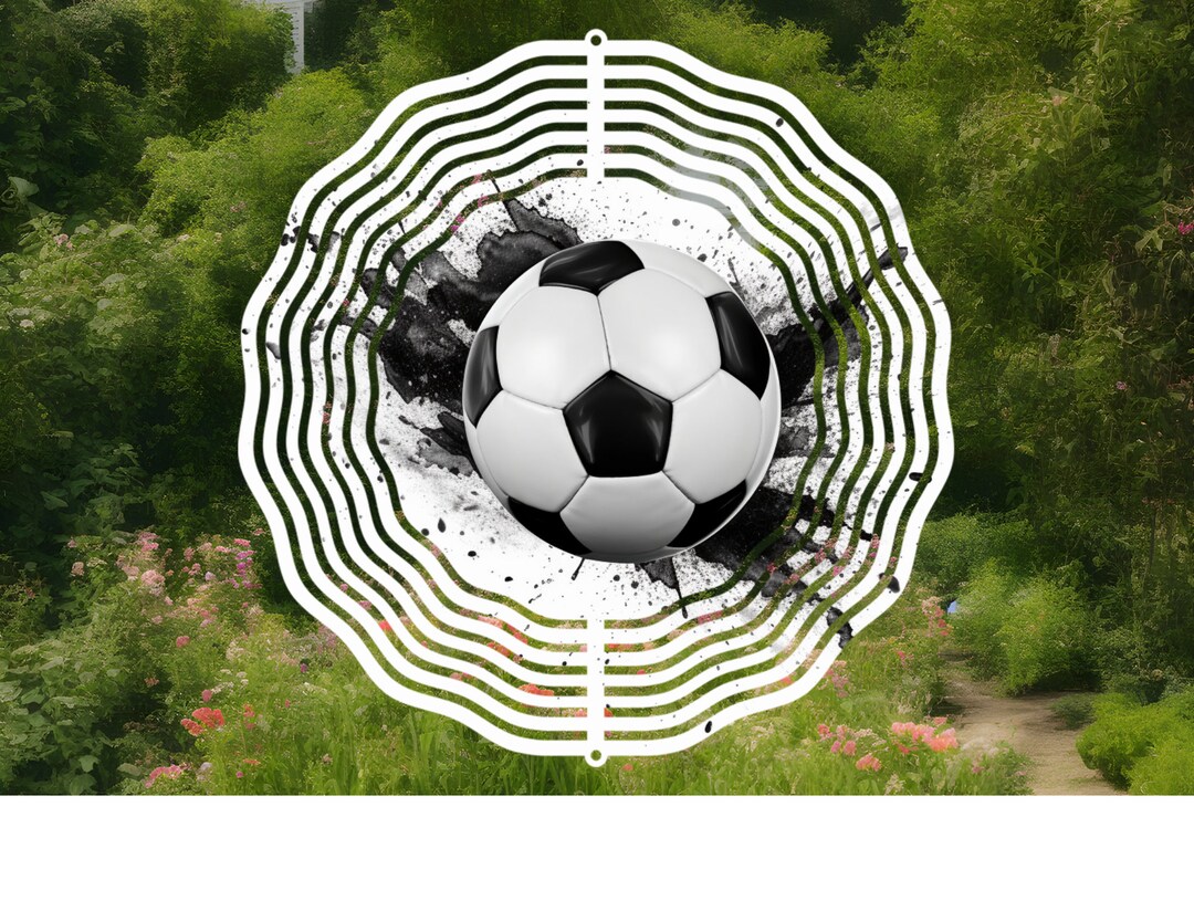 Soccer Wind Spinner,soccer Ball Spinner,garden Spinner,sports Spinner ...