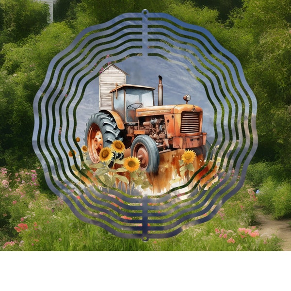 Tractor Wind Spinners - Etsy