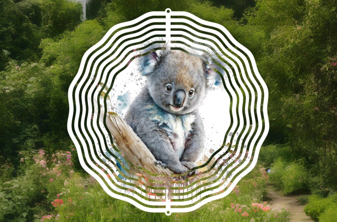 Koala Bear Wind Spinner Koala Bear Gift,koala Spinner,garden Spinner ...