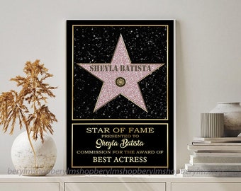 Walk of Fame Star - Etsy