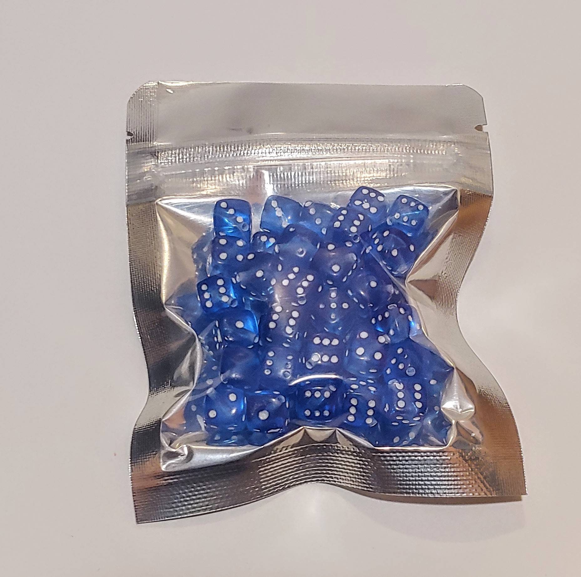 ACRYLIC COLORFUL DICE Beads - 9 Options Available- 36 Pieces per Pack ...