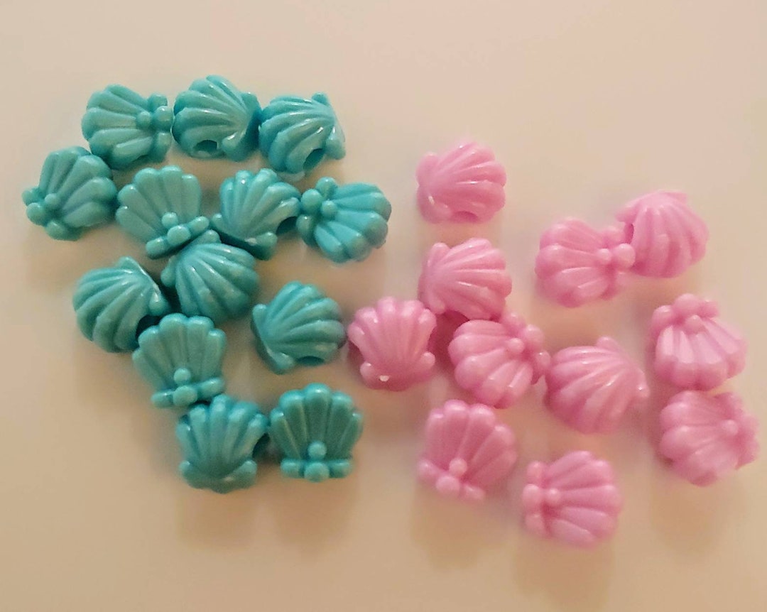 SEASHELLS BEADS for CRAFTING--25 Pieces per Pack - 3 Varieties ...