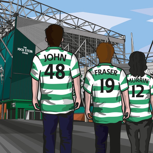 Celtic Football Art - Etsy UK