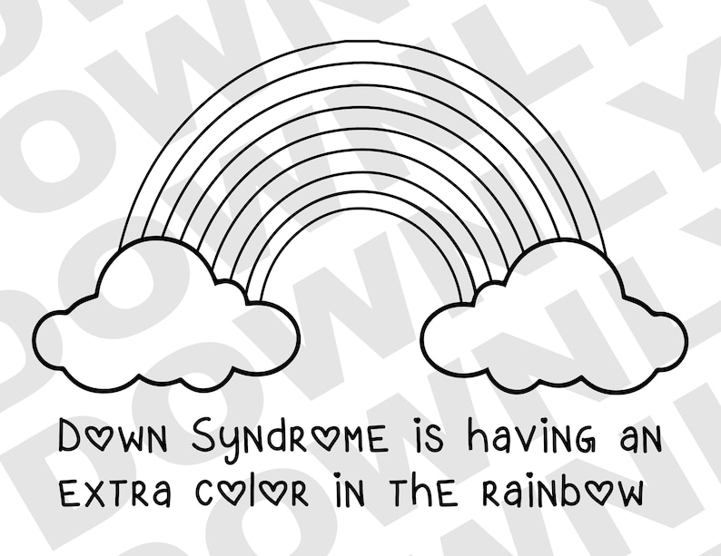 Down Syndrome Socks Day Coloring Coloring Pages