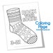 Down Syndrome Awareness Coloring Page rock Your Socks | Etsy
