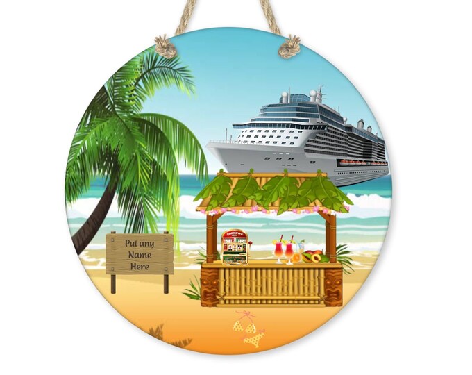 Cruise Ship Sign Cruise Ship Personalized Door Sign Cruise - Etsy