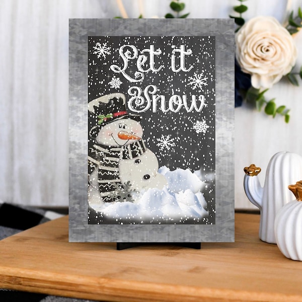 Snowman Sign - Etsy