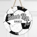 Soccer Sign, Personalized Soccer Sign, Soccer Room Sign, Kids Room ...