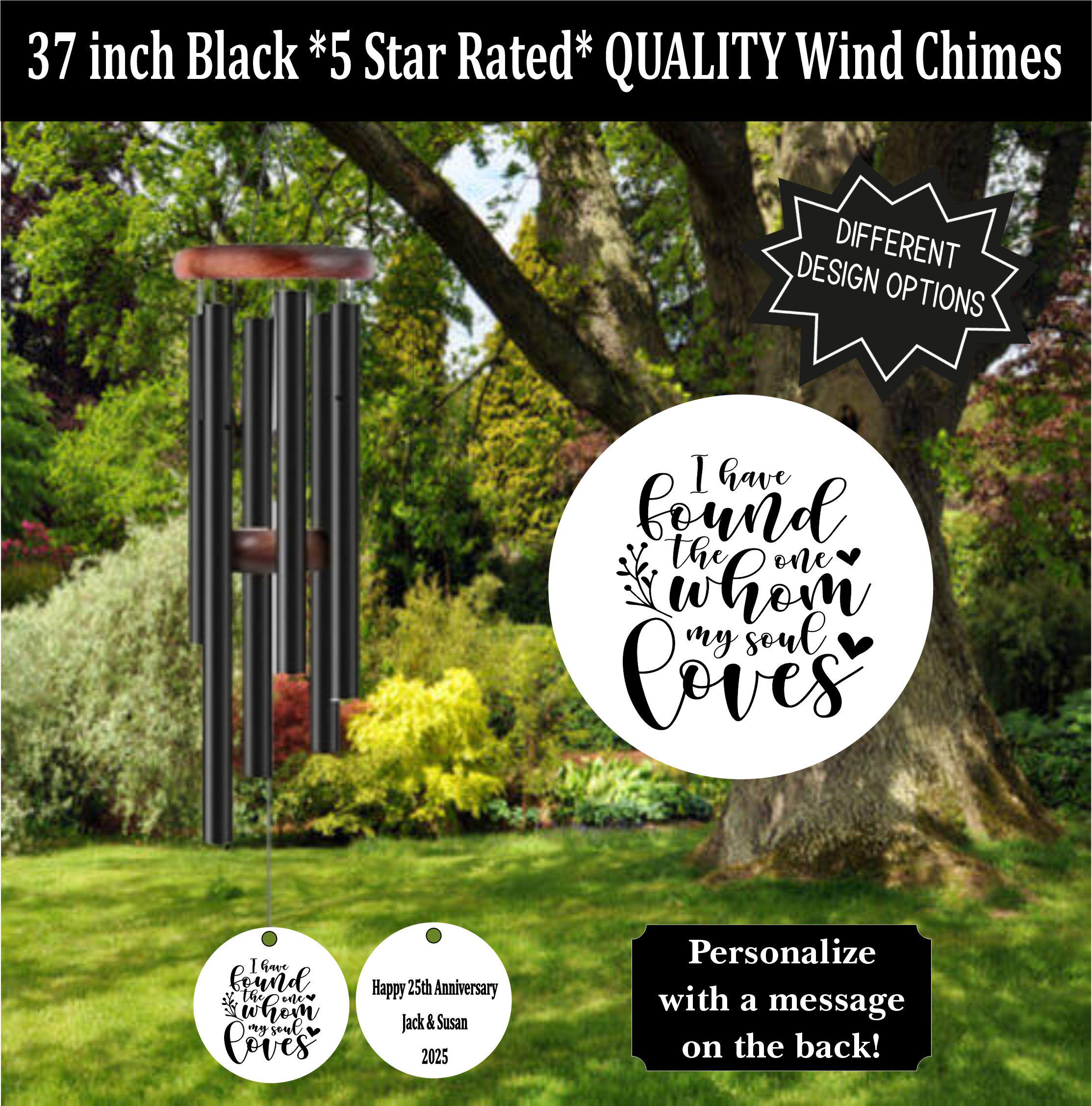 50th Anniversary Wind Chime, Golden Anniversary Wind Chime, 50th Gift ...