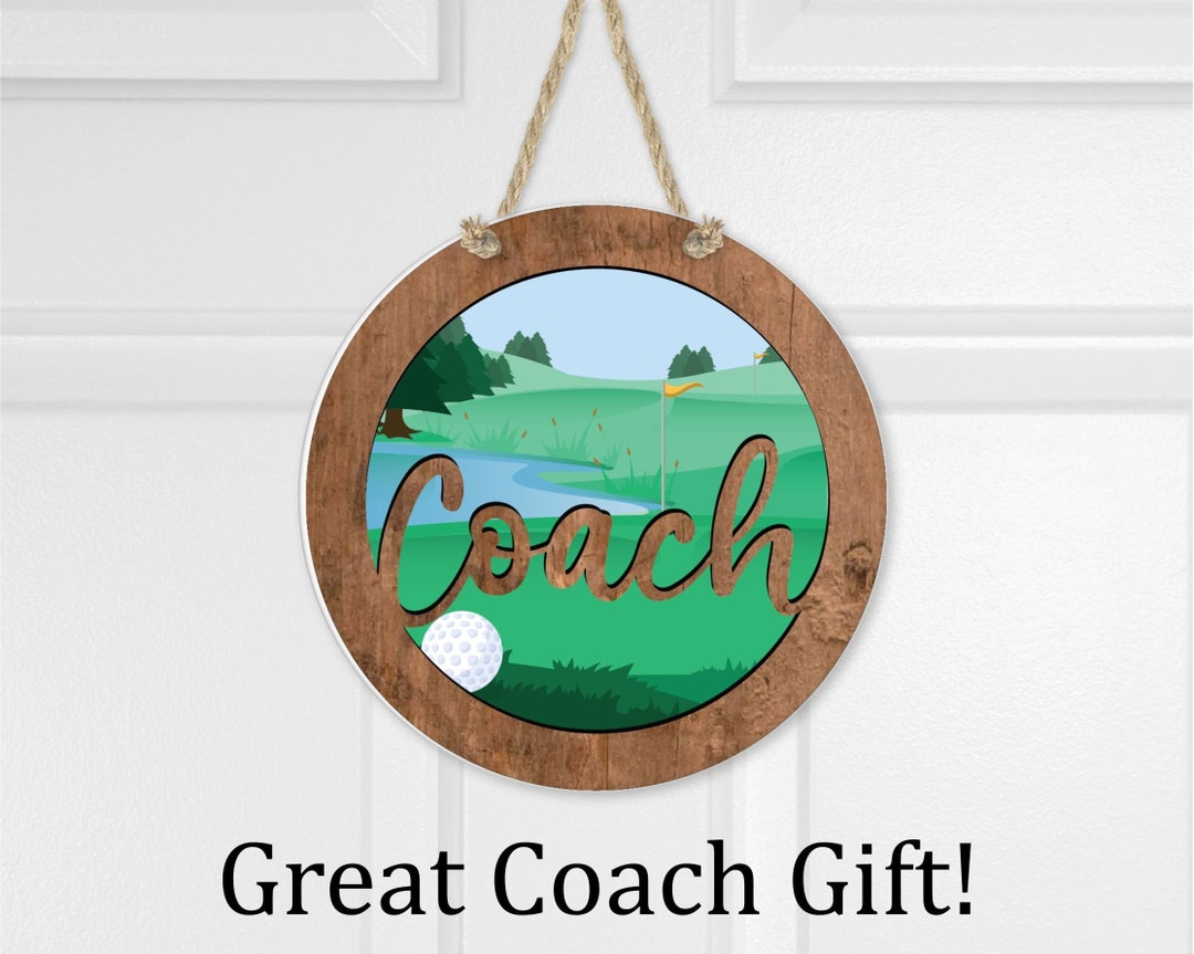Golf Coach Sign, Golf Sign, Sports Decoration, Sports Signs, Soccer ...