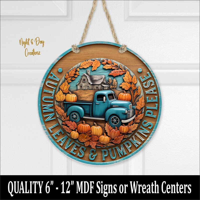 Fall Signs - Etsy
