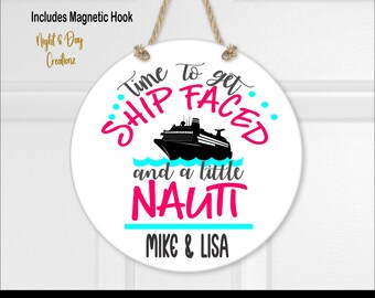 Cruise Ship Sign, Cruise Ship Personalized Door Sign, Cruise Trip Sign ...