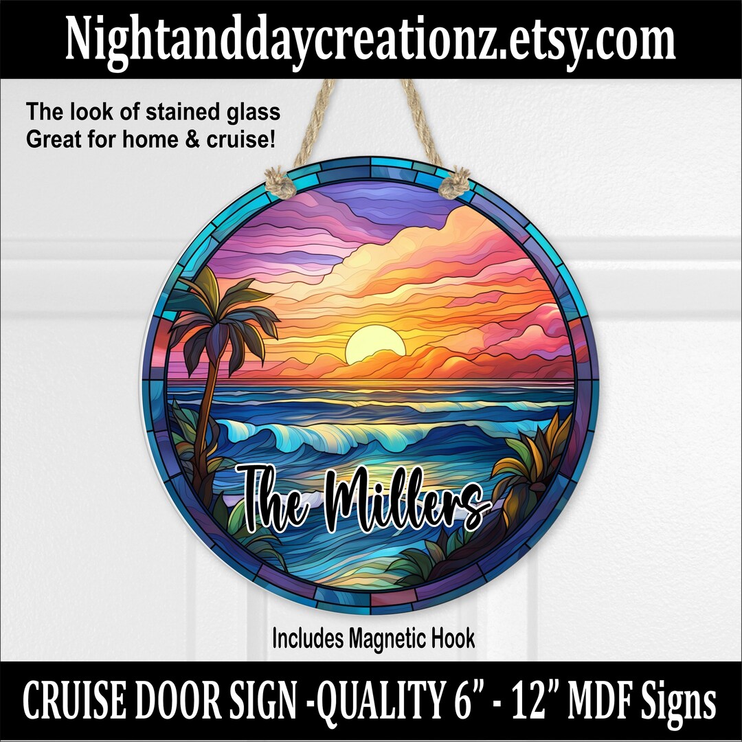 Cruise Sign, Ship Sign, Cruise Door Sign, Cruise Magnet, Cruise Trip ...