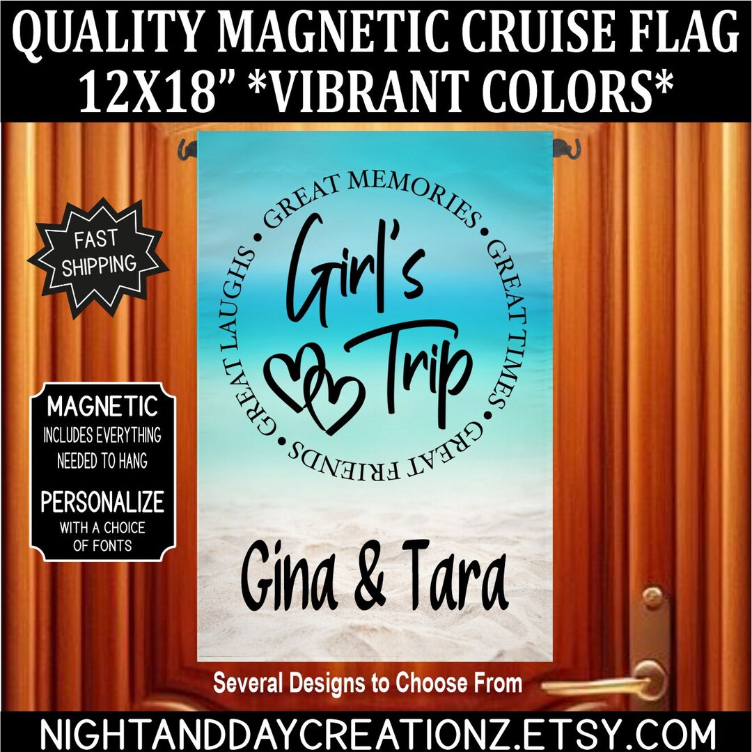 Girls Trip Cruise, Girls Trip Cruise Flag, Cruise, Girls Trip Cruise ...
