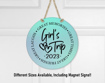 Girls Trip Cruise Door Sign - Etsy