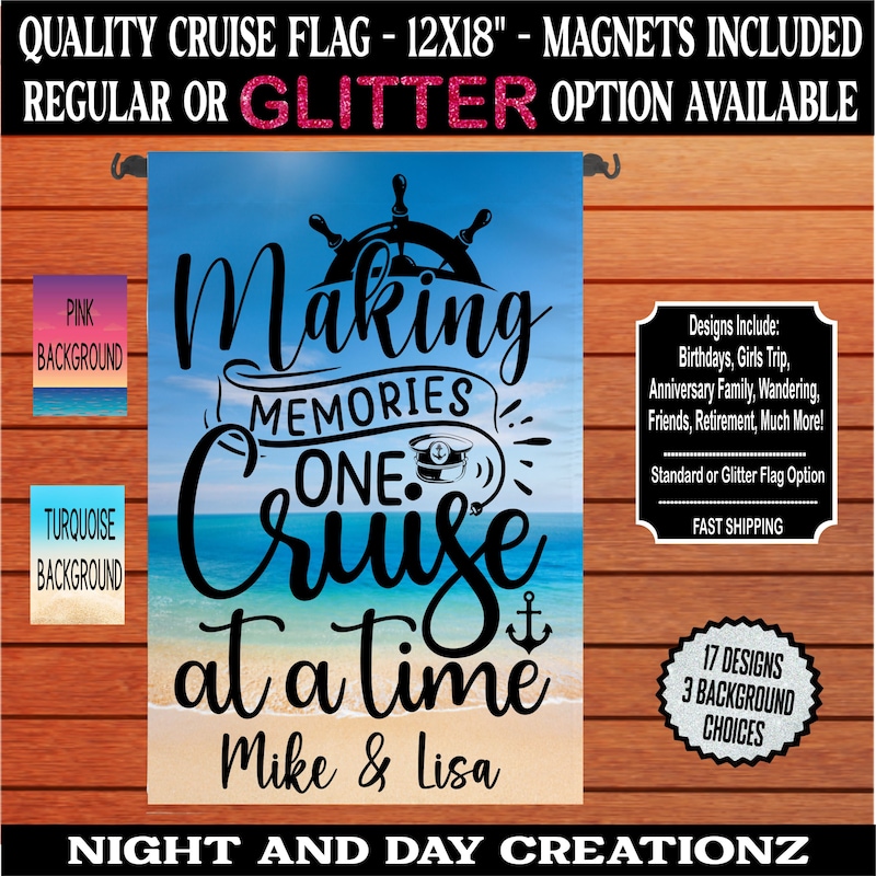 Personalized Flags Cruise - Etsy